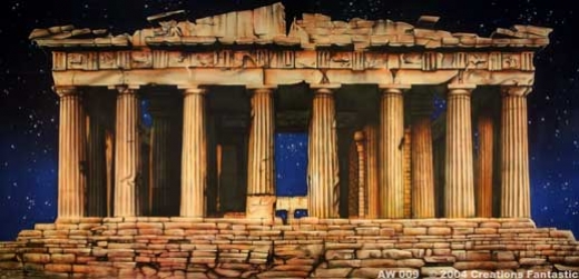 The Parthenon | Backdrops Fantastic Australia