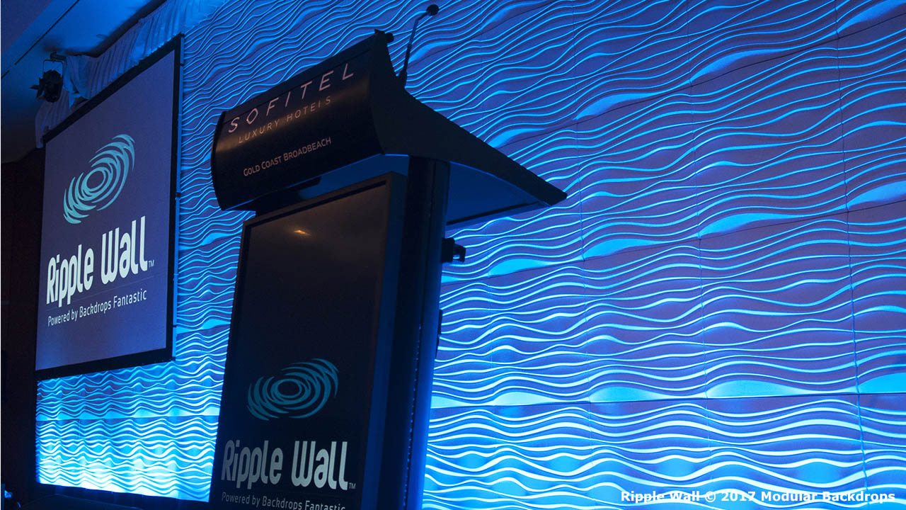 Ripple Wall | Backdrops Fantastic Australia