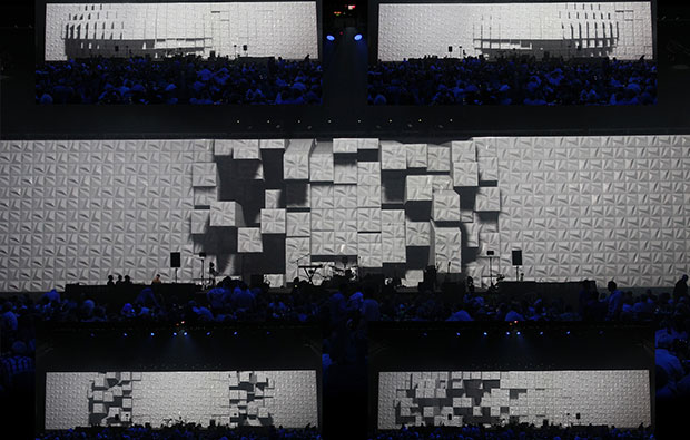Ice Wall - Digital Projection Surface | Backdrops Fantastic Australia