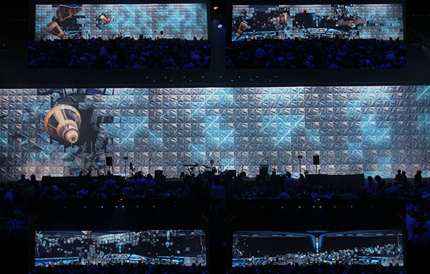 Ice Wall - Digital Projection Surface | Backdrops Fantastic Australia