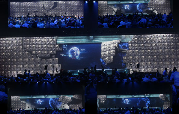 Ice Wall - Digital Projection Surface | Backdrops Fantastic Australia