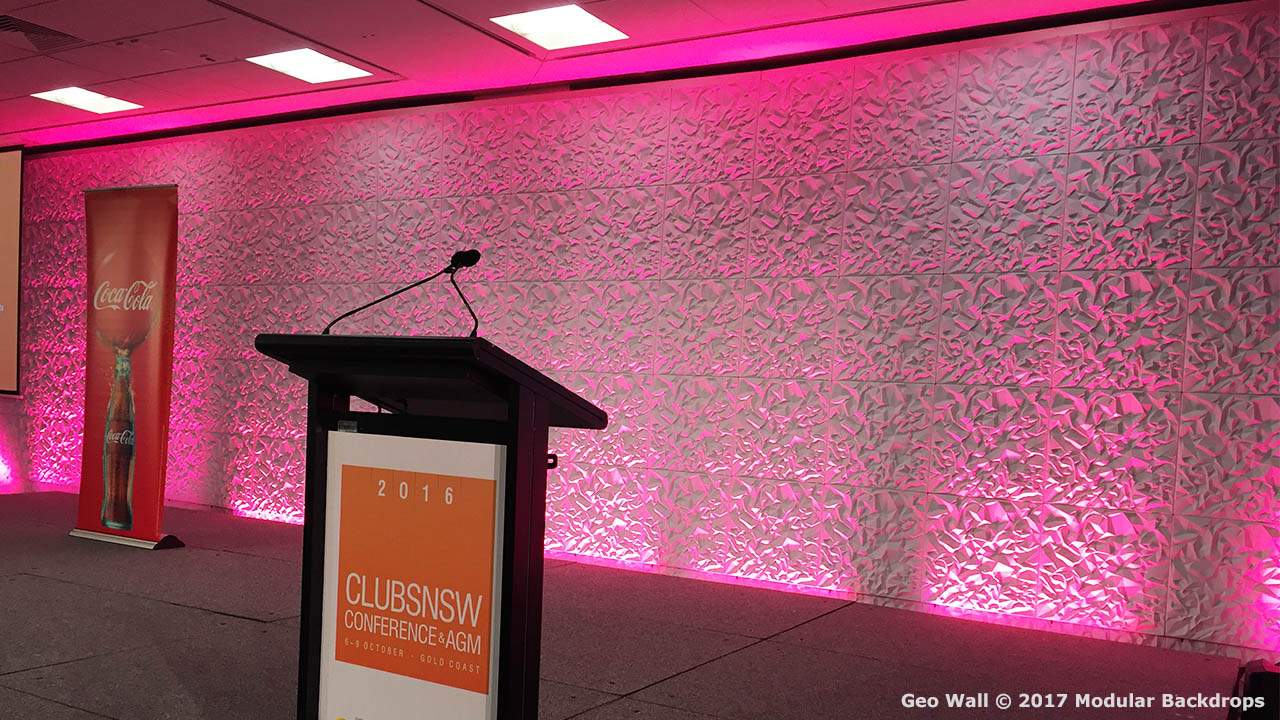 Geo Wall - Modular Stage Set | Backdrops Fantastic Australia